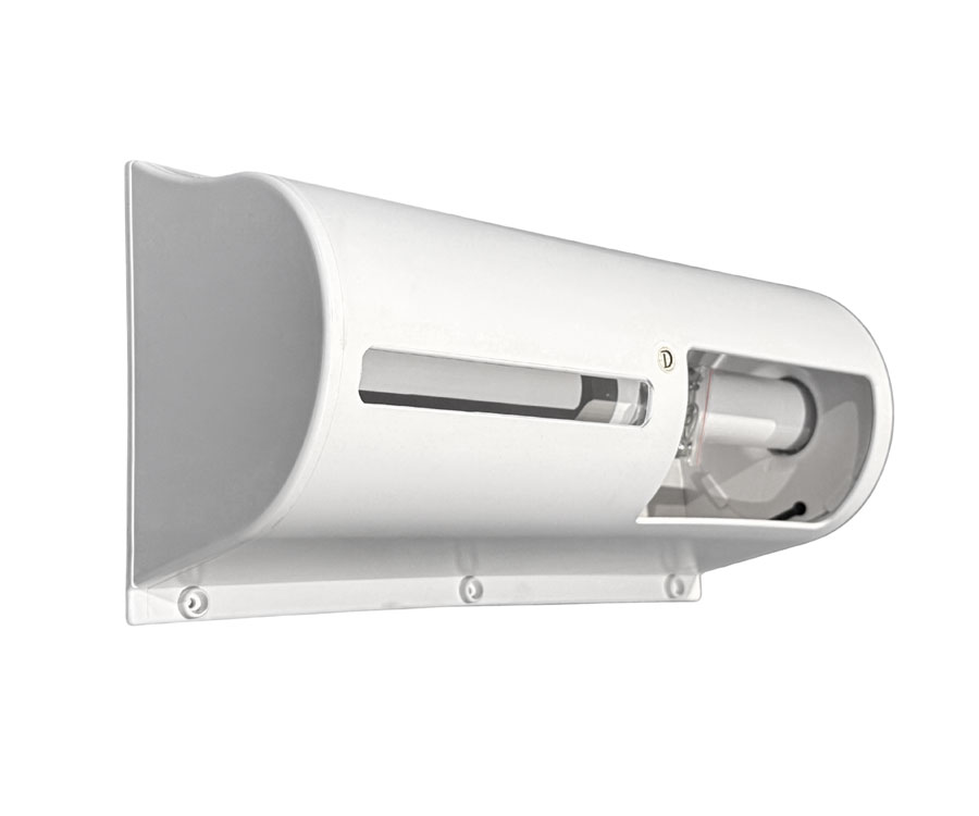 APP Twin Toilet Paper Roll Dispenser, Key Lockable in White - Agrade ...
