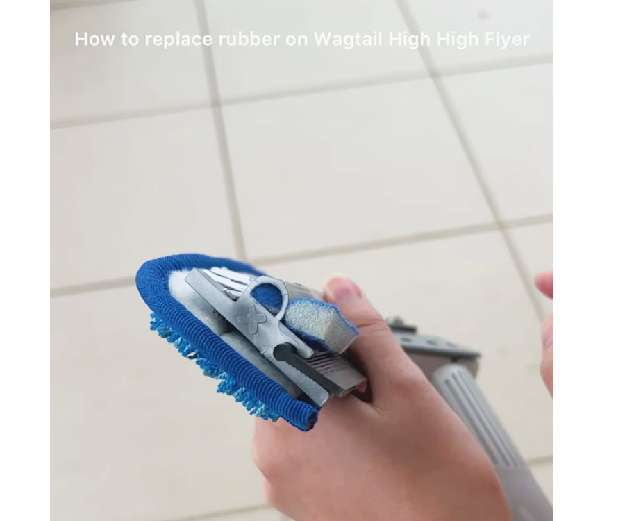WAGTAIL 14" (35cm) High Flyer Squeegee Window Cleaning Tool (HF14 ...